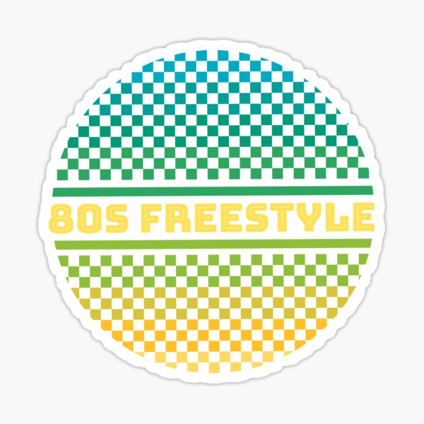"80s freestyle 80 s freestyle " Sticker by mushtaq105 | Redbubble