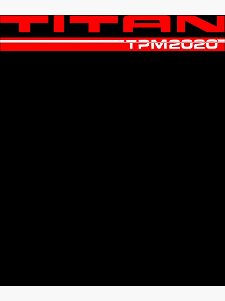 "Titan Retro Ice Hockey Logo" Poster for Sale by ShirleyLefevree ...