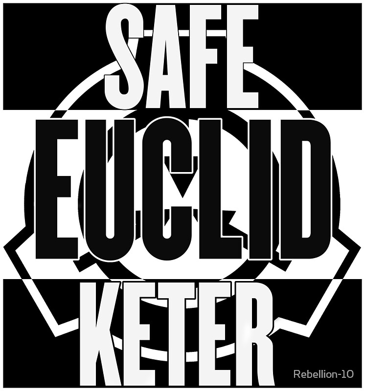 Scp Foundation Safe Euclid Keter Stickers By Rebellion 10 Redbubble