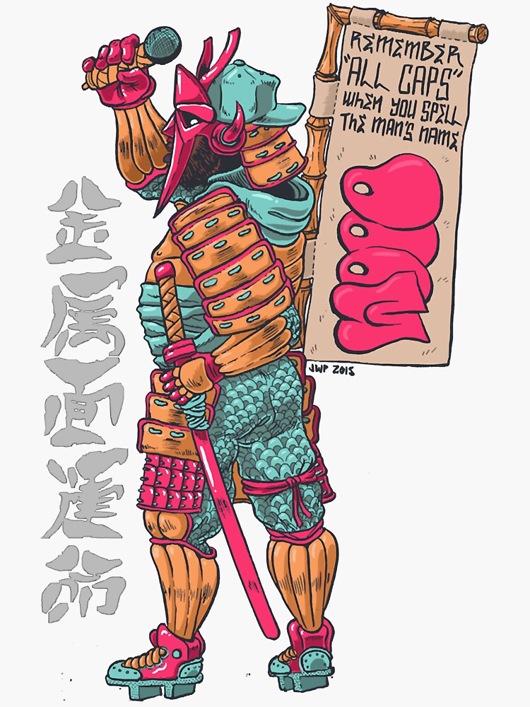 "Daimyo DOOM" Sticker for Sale by Upostk2 | Redbubble