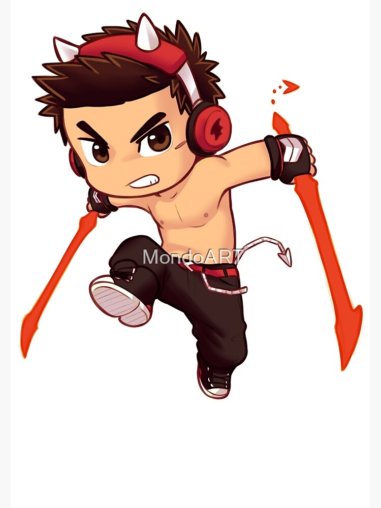 "Chibi Raeyr 2" Metal Print for Sale by MondoART | Redbubble