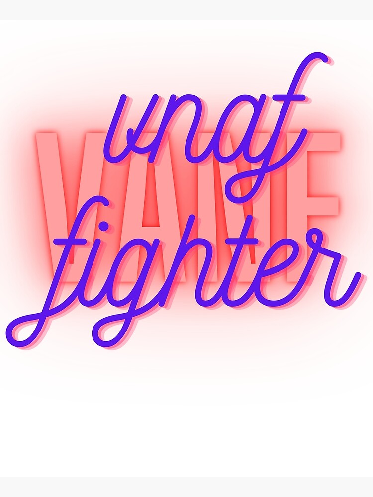 "vnaf" Poster for Sale by Nileriverdesign | Redbubble