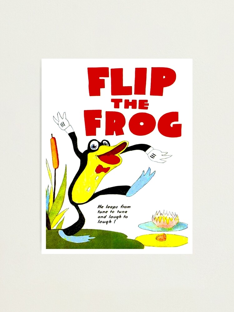 Impression photo « FLIP The FROG: impression de personnage de saut ...