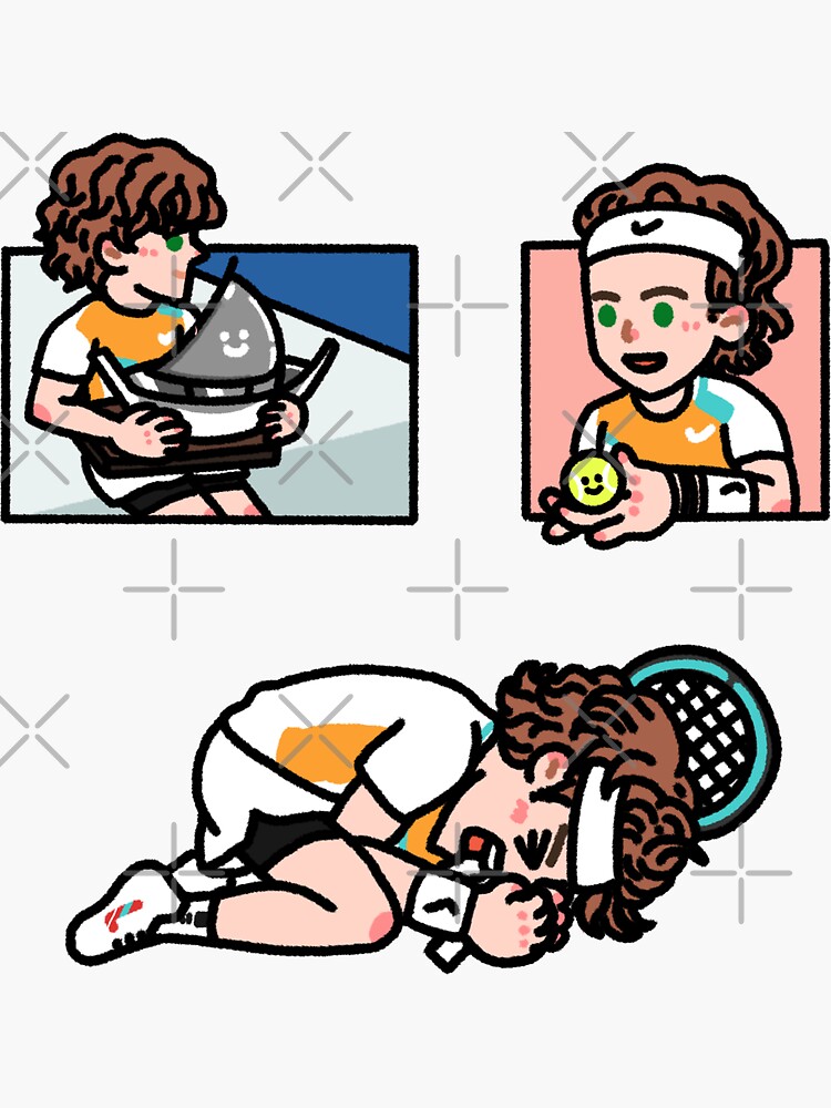 "Bweh's 10th title !" Sticker by dotbyedot | Redbubble