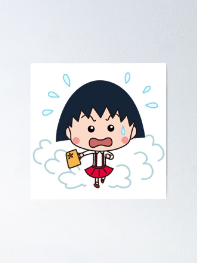 "Girl chibi maruko" Poster for Sale by ganimerson | Redbubble