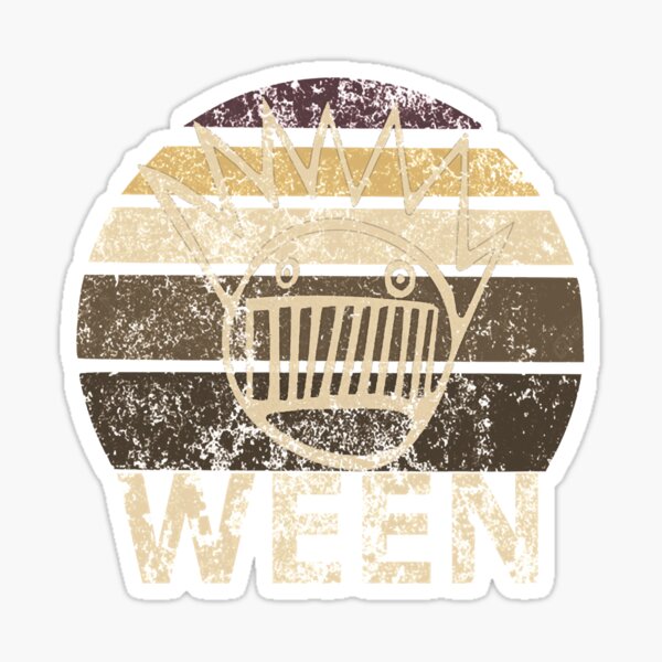"WEEN Vintage Retro Boognish" Sticker by Arith3452 | Redbubble