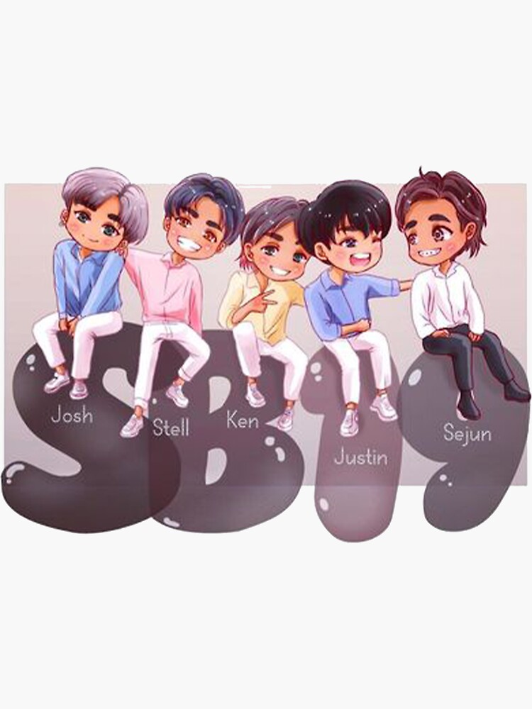 "SB19 Chibi" Sticker for Sale by Stevemercer | Redbubble