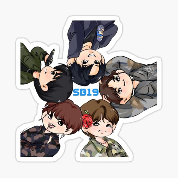 "SB19 Cute" Sticker for Sale by Stevemercer | Redbubble