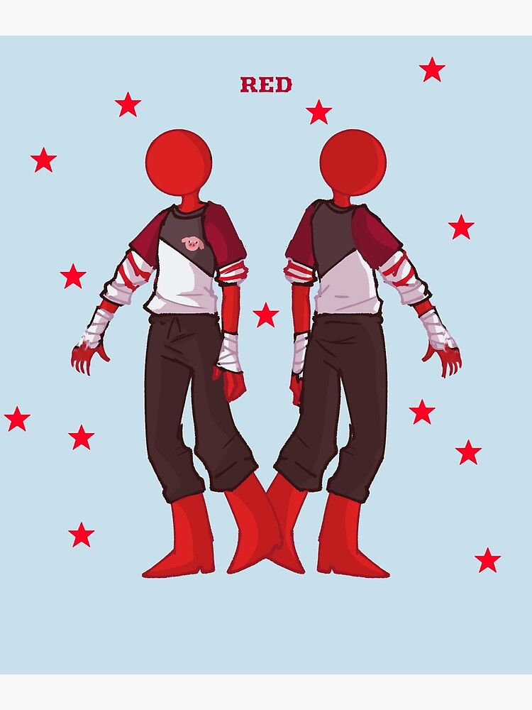 "Twin Brother Alan Animation Becker Red" Photographic Print for Sale by ...