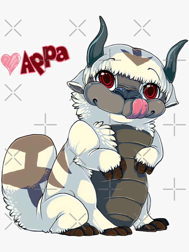 "Love Flying Appa" Sticker by Snick24 | Redbubble
