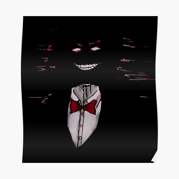 "The Spooky Void Man" Poster for Sale by CherryCatDraws | Redbubble