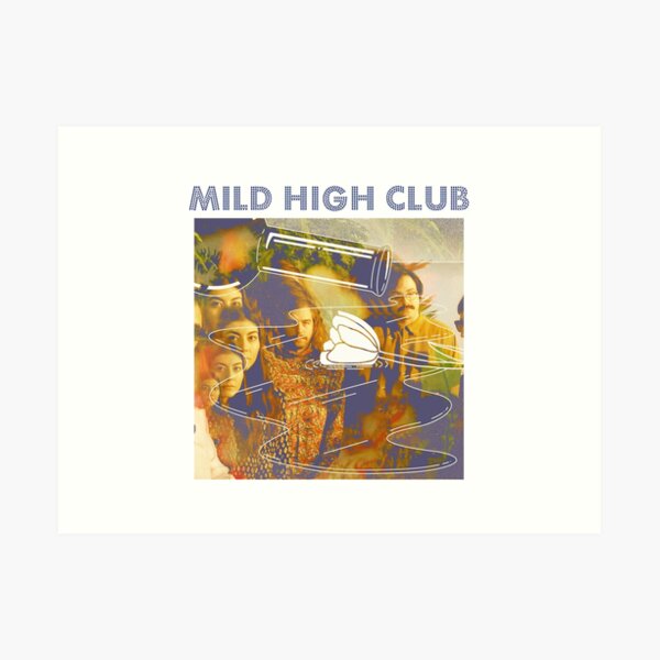 "Mild High Club - Timeline (retro edition)" Art Print by LivVilaVida ...