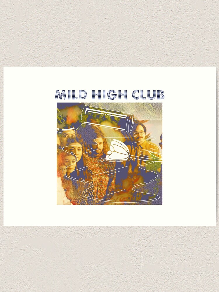 "Mild High Club - Timeline (retro edition)" Art Print by LivVilaVida ...
