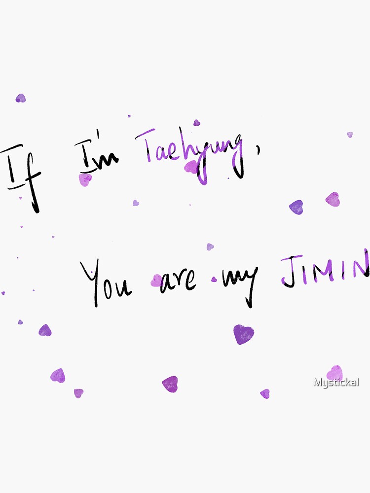 "Soulmate vmin" Sticker for Sale by Mystickal | Redbubble