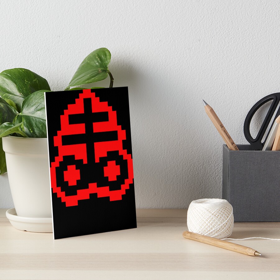 "Binding Of Isaac Symbol" Art Board Print by JimLee6 | Redbubble