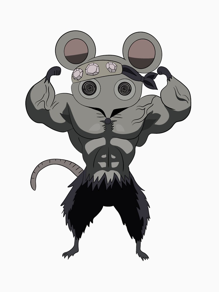 "Demon slayer Tengen Ninju muscle mouse, kimetsu no yaiba mice Sticker ...
