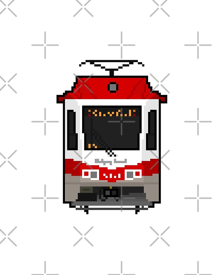 "Calgary Transit CTrain SD-160NG Pixel Art" iPad Case & Skin for Sale by whatchyyc | Redbubble