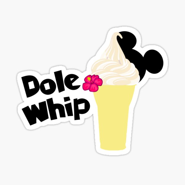 "Dole Whip Sticker Copy" Sticker for Sale by AnnaTykva | Redbubble