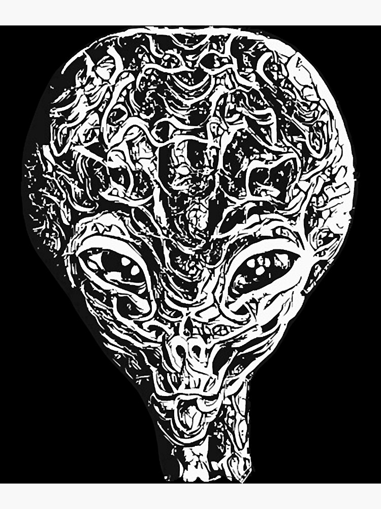 "Alien Being Art " Poster for Sale by NabiKiter | Redbubble