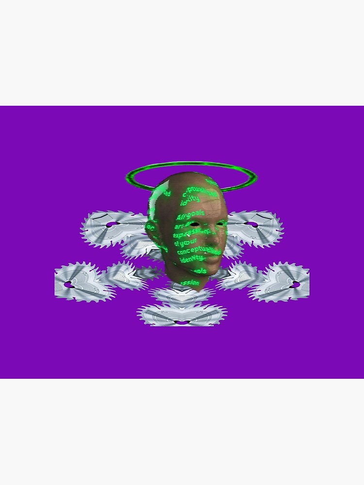 "CyberCore Angel Head" Poster for Sale by M1lkslyvan | Redbubble