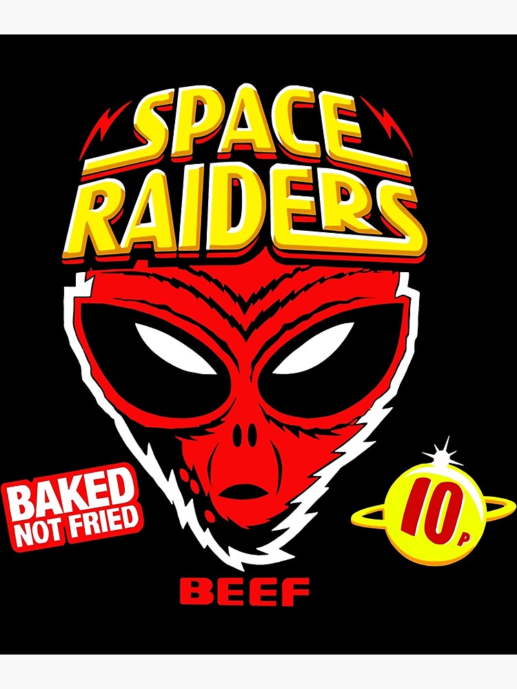 "Beef Space Raiders 10p " Poster for Sale by ConnieSchmitt | Redbubble
