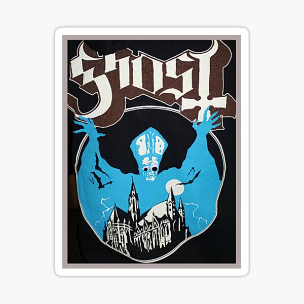 "Ghost Band" Sticker by Cheval2door | Redbubble