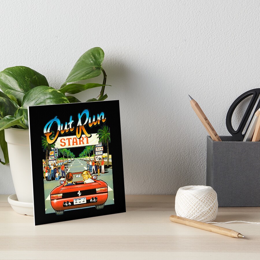 "Mod.1 Arcade Out Run OutRun Video Game" Poster for Sale by Wiliamfus12 ...
