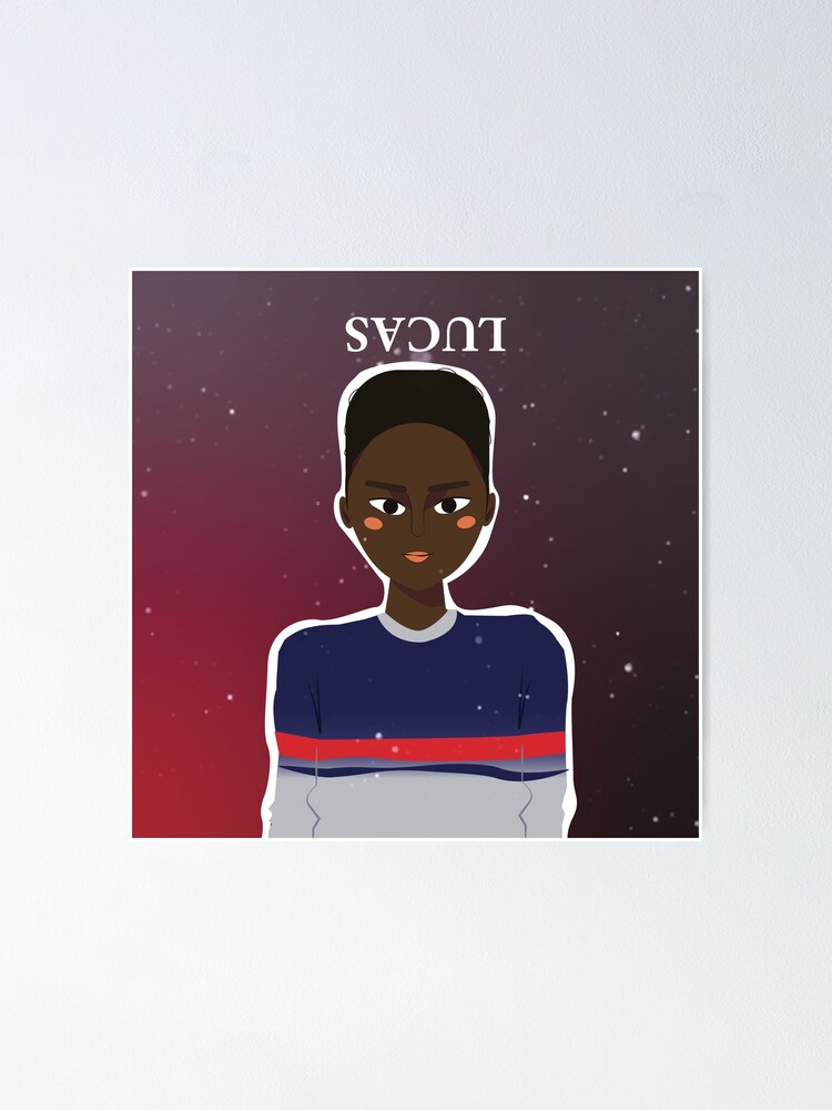 "Lucas Sinclair Stranger Things" Poster for Sale by ryryflrs | Redbubble