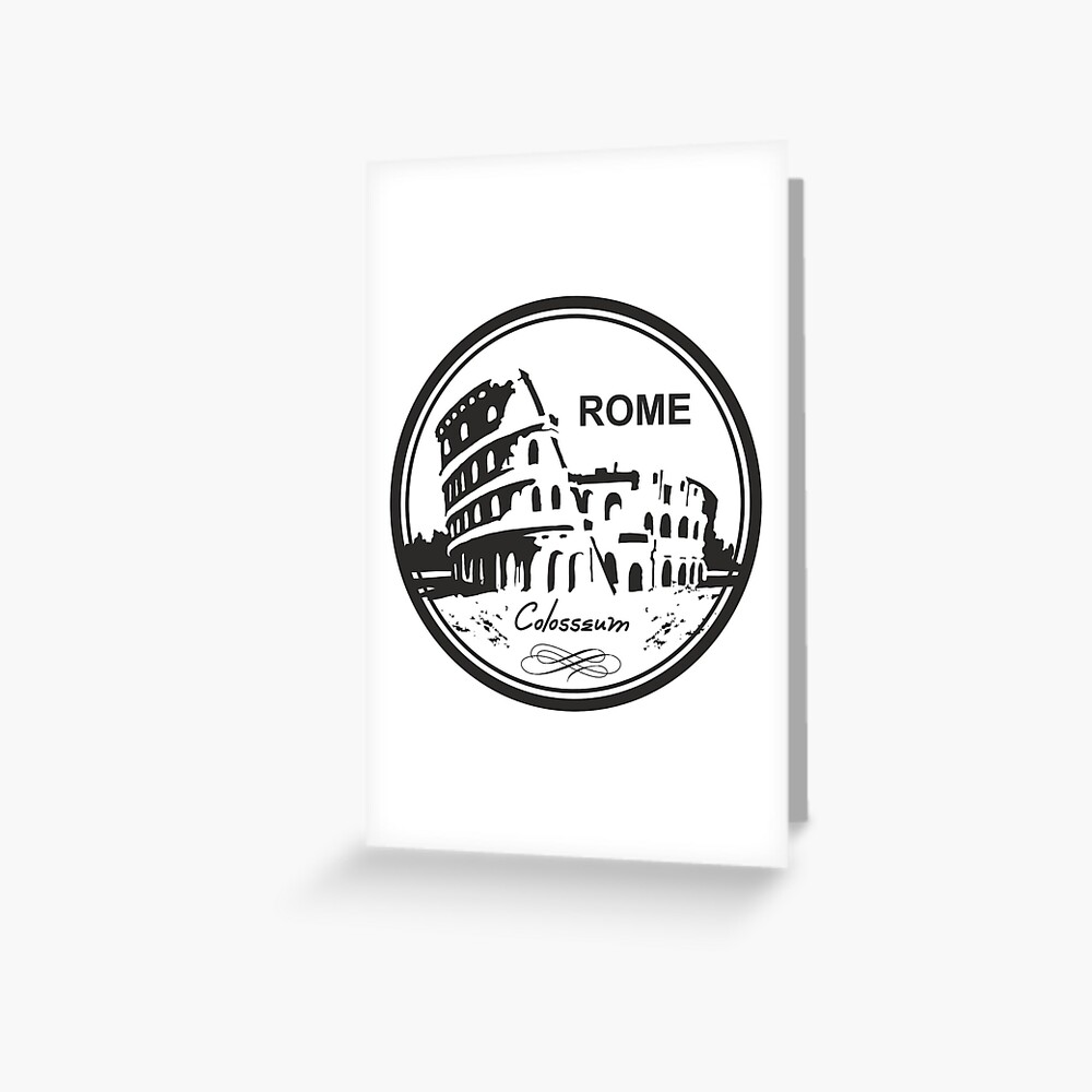 "Italy Rome Colosseum Travel Destination" Sticker for Sale by DV-LTD ...