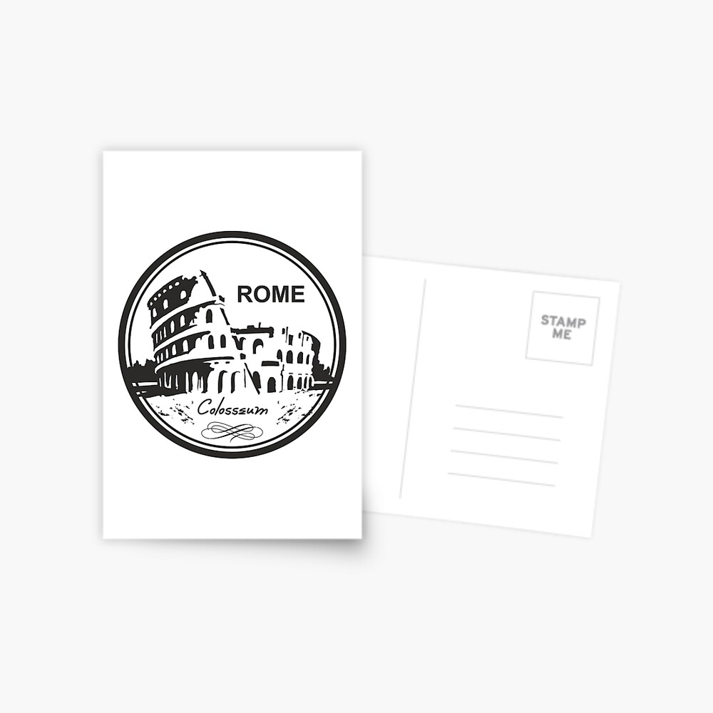 "Italy Rome Colosseum Travel Destination" Sticker for Sale by DV-LTD ...