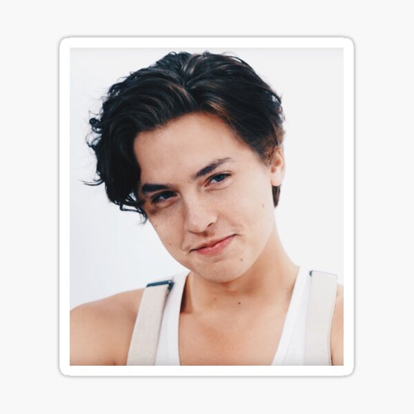 "Cole Sprouse - Poster" Sticker by Maxim214 | Redbubble