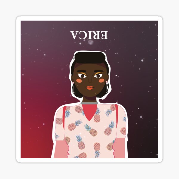 "Erica Stranger Things" Sticker for Sale by ryryflrs | Redbubble