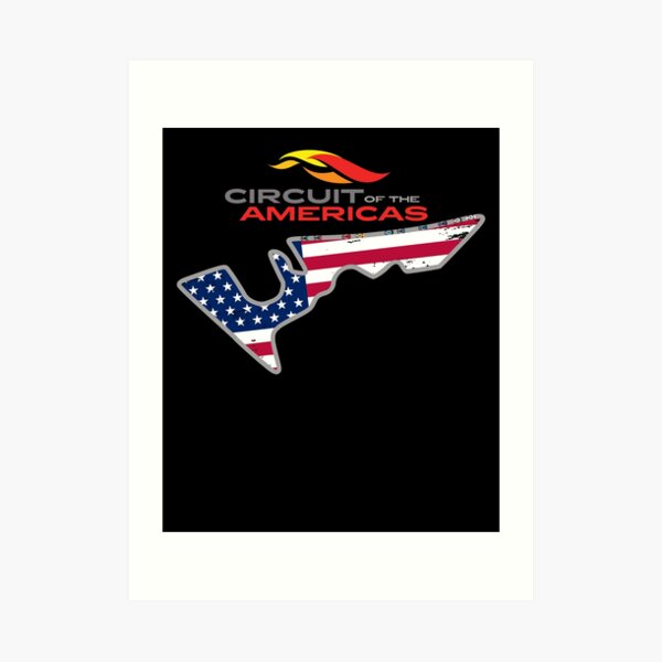 "Cota circuit of the Americas Formula 1 One racing including teams" Art ...