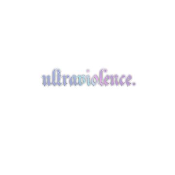 "ultraviolence (nebula)" Sticker for Sale by florealblossom | Redbubble