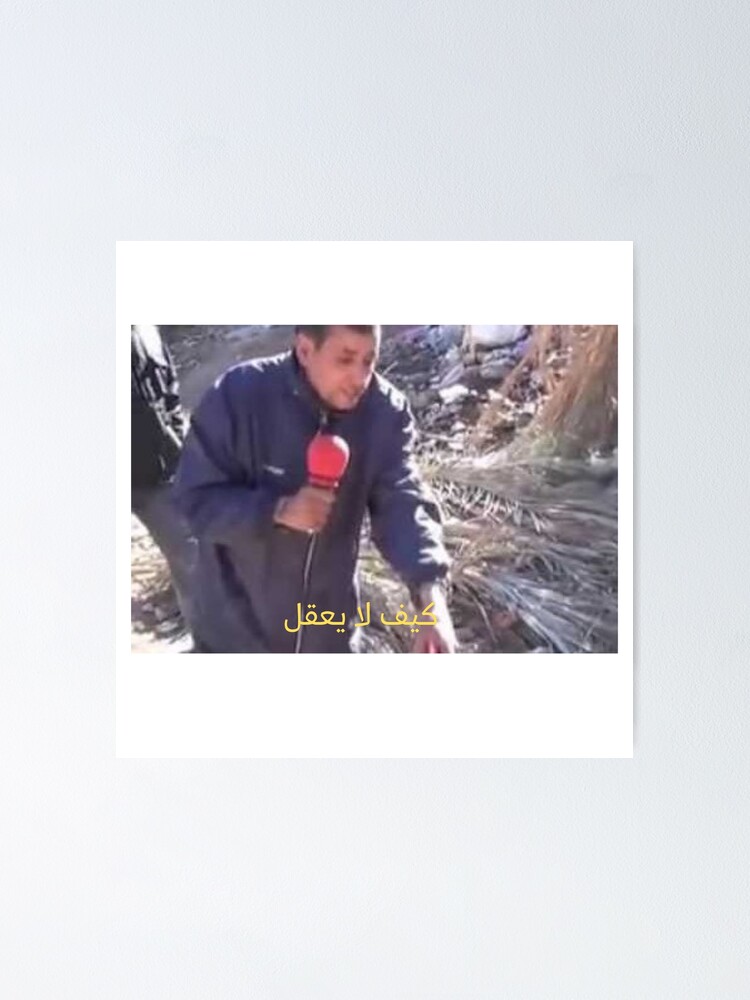 "funny meme moroccan " Poster for Sale by Aster-333 | Redbubble