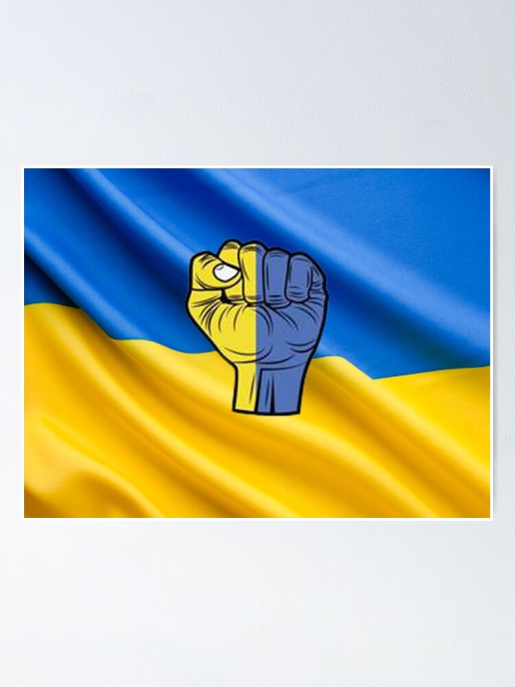 "Ukraine flag" Poster for Sale by MyGrandpa | Redbubble
