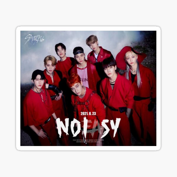 "STRAY KIDS NOT EASY" Sticker by MeJ20 | Redbubble