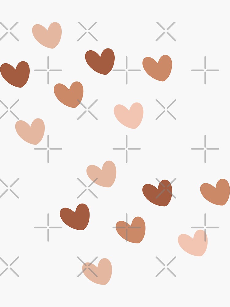 "Aesthetic hearts" Sticker for Sale by Lorrainemyqueen | Redbubble