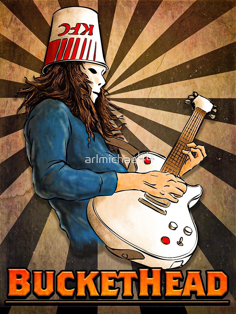 "BUCKETHEAD LOGO 2022 ATINCANTIK3" Art Print for Sale by arlmichae44 ...