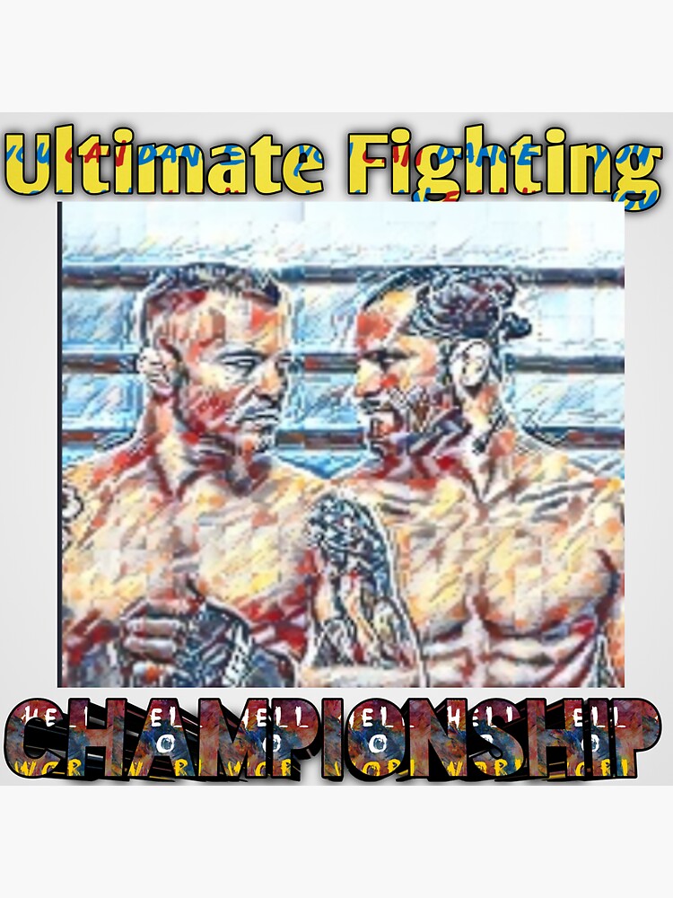 "Ufc272 Ultimate Fighting Championship" Sticker by Pindmogi | Redbubble