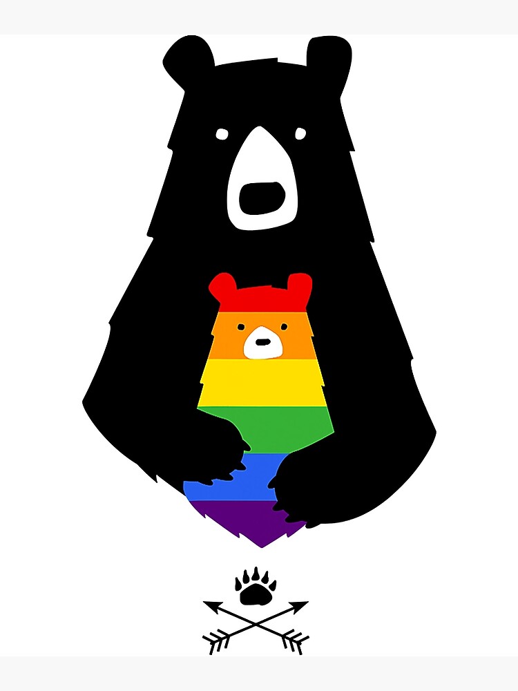 Póster «Mamá LGBT Mamá Oso Madres LGBT» de ericjerry | Redbubble