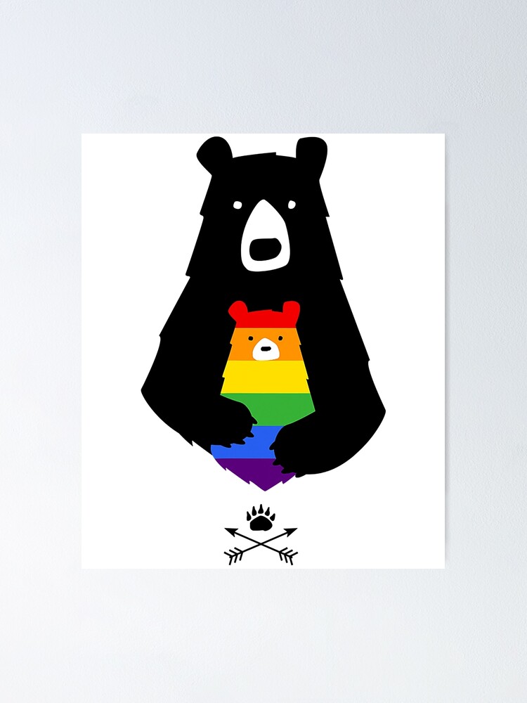 Póster «Mamá LGBT Mamá Oso Madres LGBT» de ericjerry | Redbubble