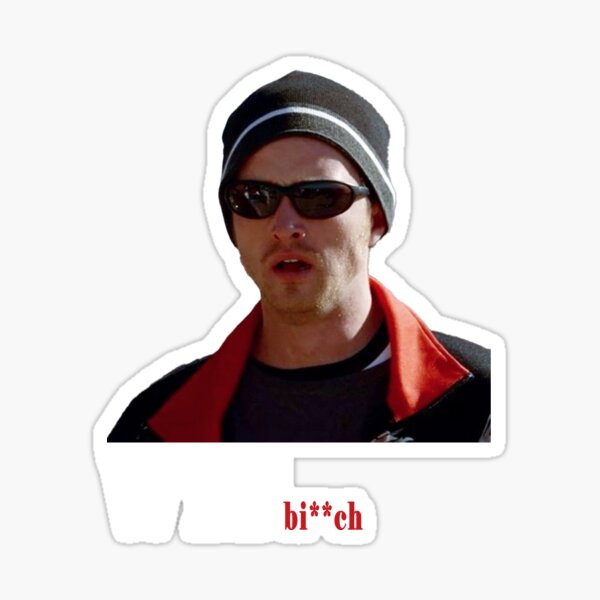 "jesse pinkman memes , breaking bad tv show " Sticker by MAGICWORLD9 ...
