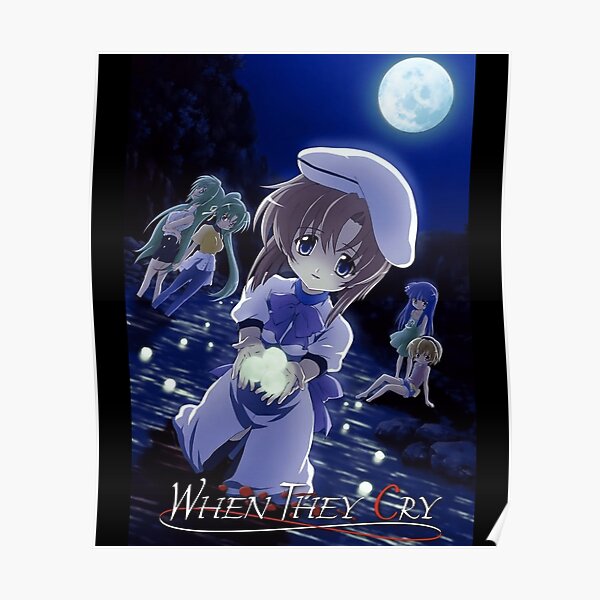 "Higurashi When They Cry - poster Poster" Poster for Sale by ...