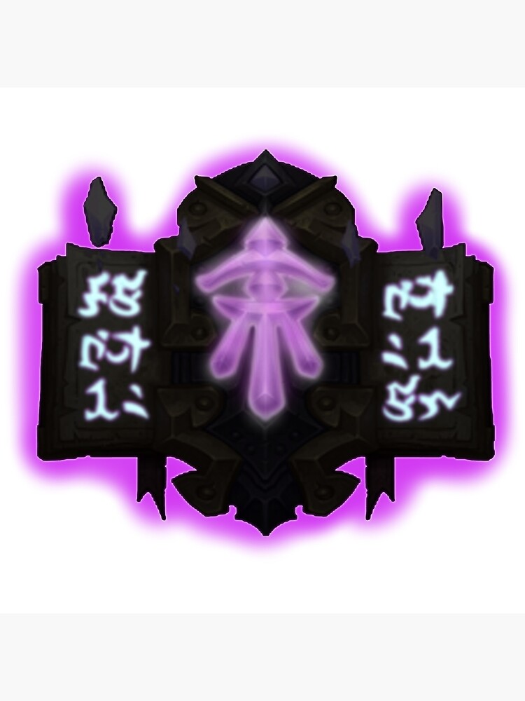 "Mage crest" Poster for Sale by HeavyBurden | Redbubble