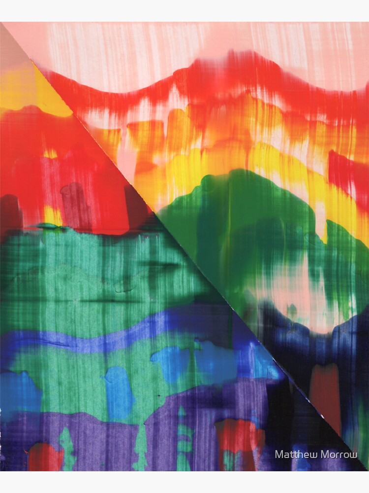 "Split" Sticker by TWOMORROW | Redbubble