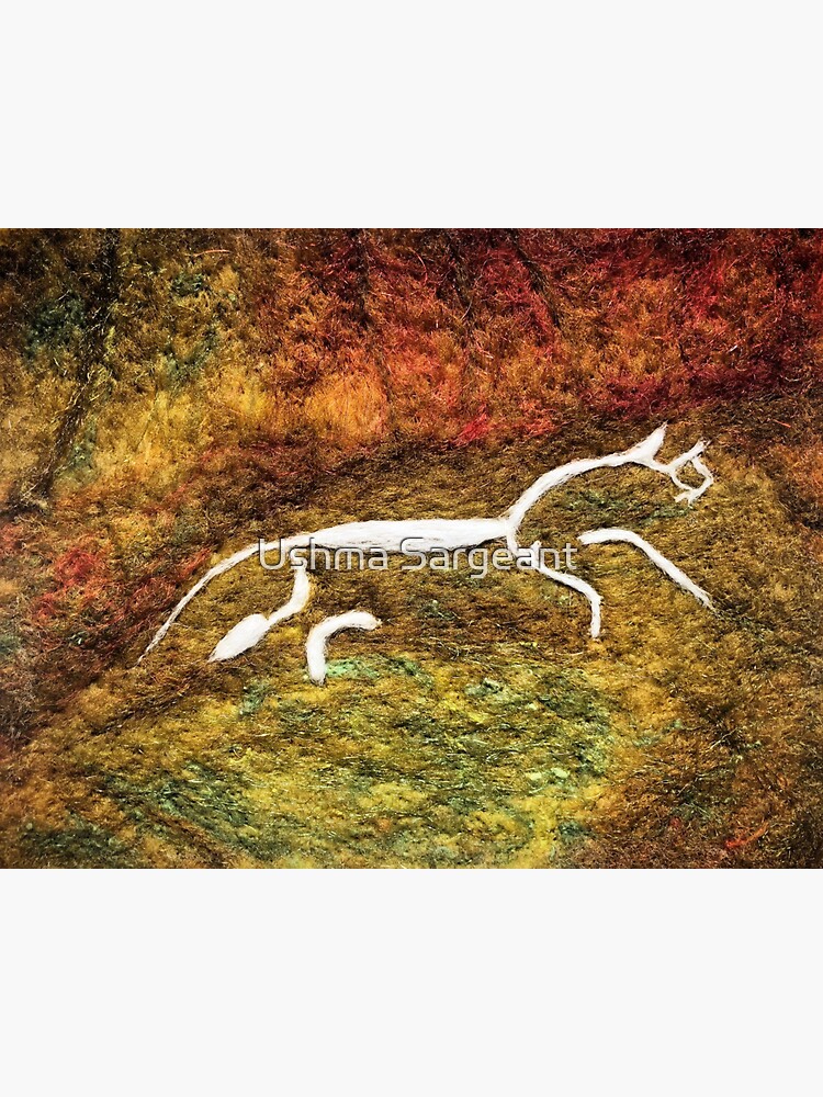"Uffington White Horse" Sticker by ushma-s | Redbubble