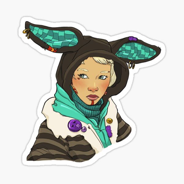 "JOLENE (white)" Sticker by JWmyShop | Redbubble