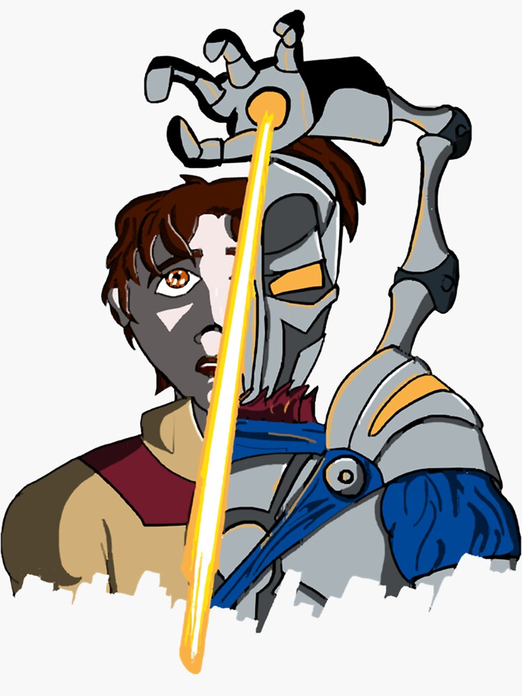 "Arcane Herald Viktor " Sticker by Gwin2022 | Redbubble