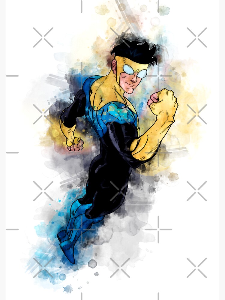 "Invincible - Mark *watercolor*" Sticker for Sale by Stylizing4You ...